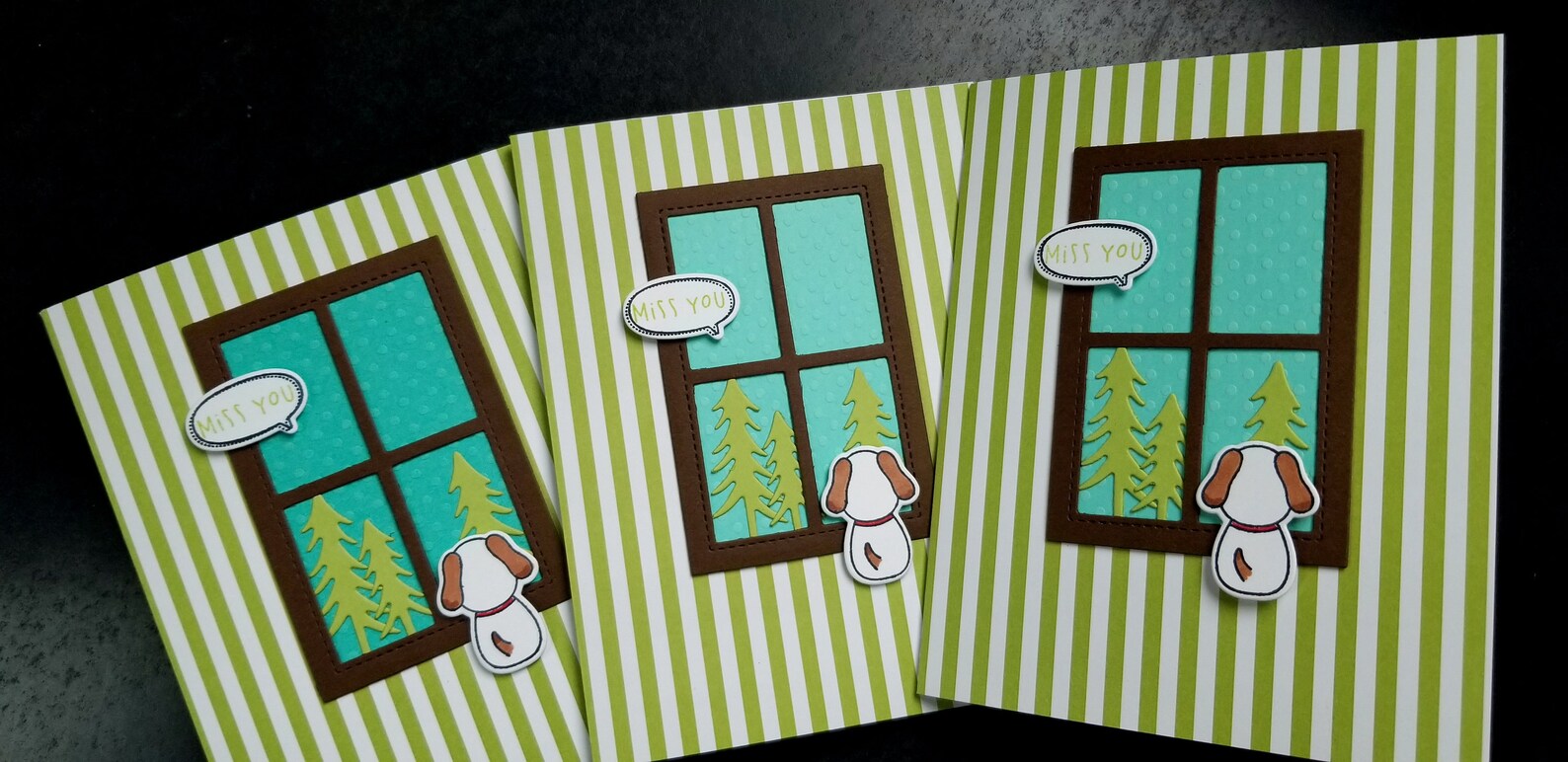 Miss You Card Dog Lover Greeting Card Long Distance - Etsy