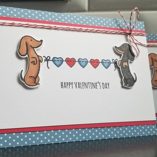 Dachshund Valentines - Etsy