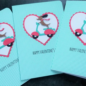 Dachshund Dog Valentine Card, Wiener Dog Card for Him, Sausage Dog ...