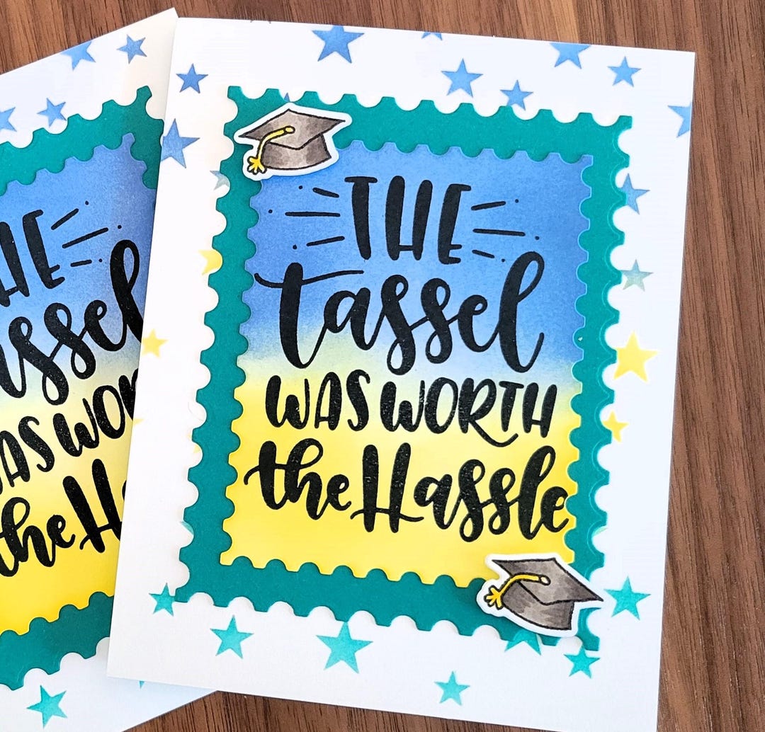 Graduation Card: Tassel Worth the Hassle, Handmade Congrats Card - Etsy ...