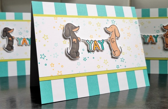 Dog Congratulations Card Graduation Card for Dachshund Lover | Etsy
