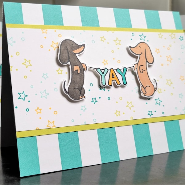Weiner Dog Graduation Card - Etsy