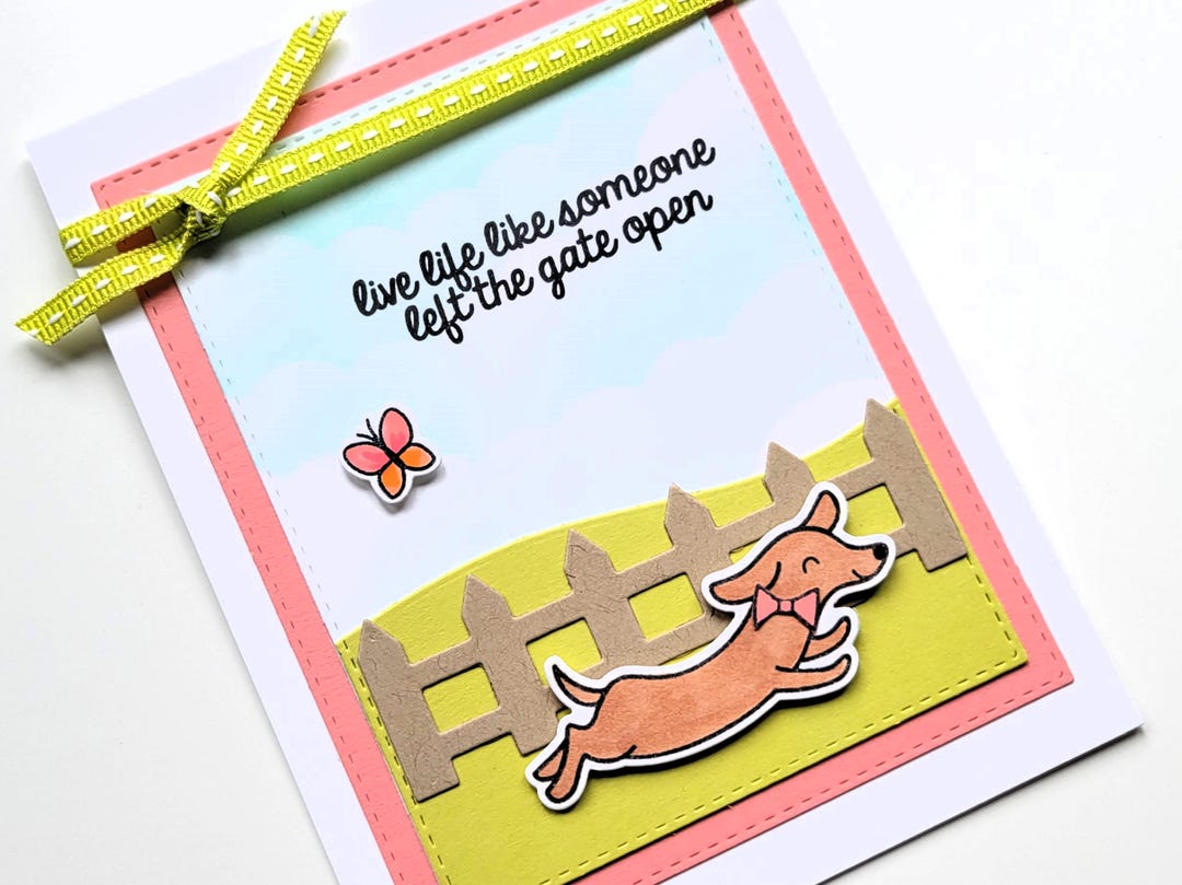 Dachshund Card, Any Occasion Doxie Card, Thinking of You Card for Dog ...