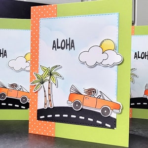 Aloha Card, Summer Birthday Card, Hawaii Thank You Card, Any Occasion ...