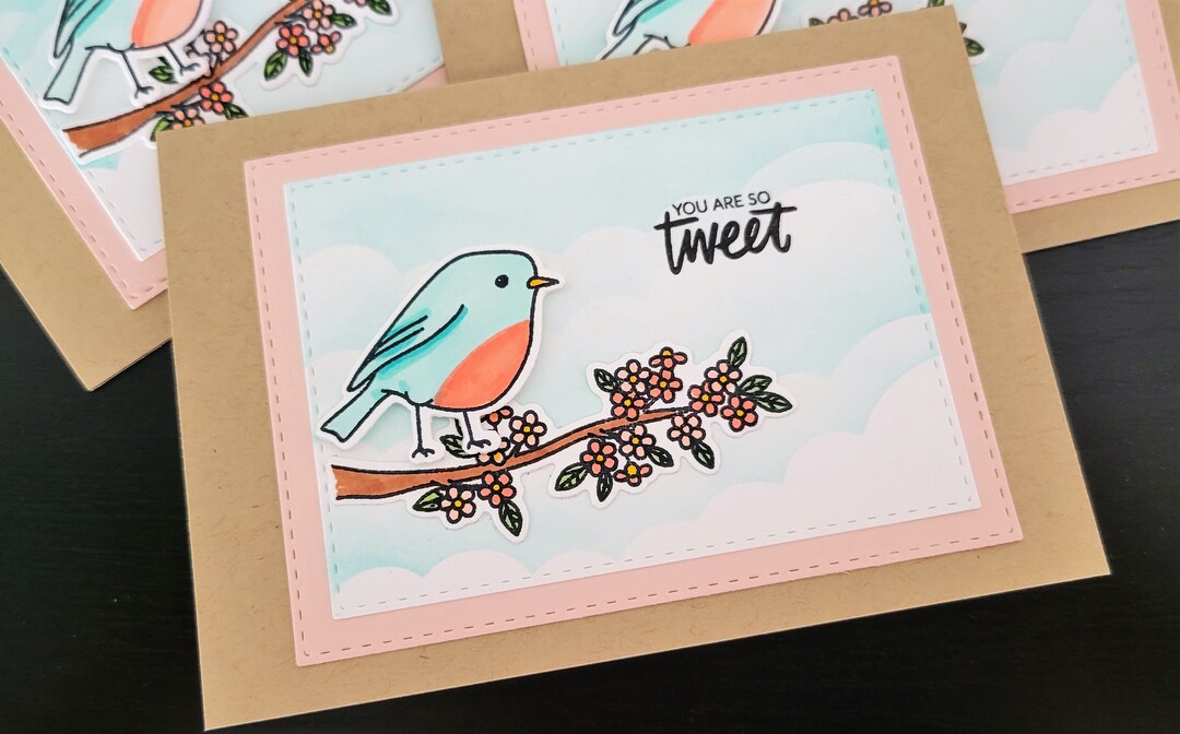 Bird Thank You Card, You Are so Tweet, Birthday Card for Birder ...