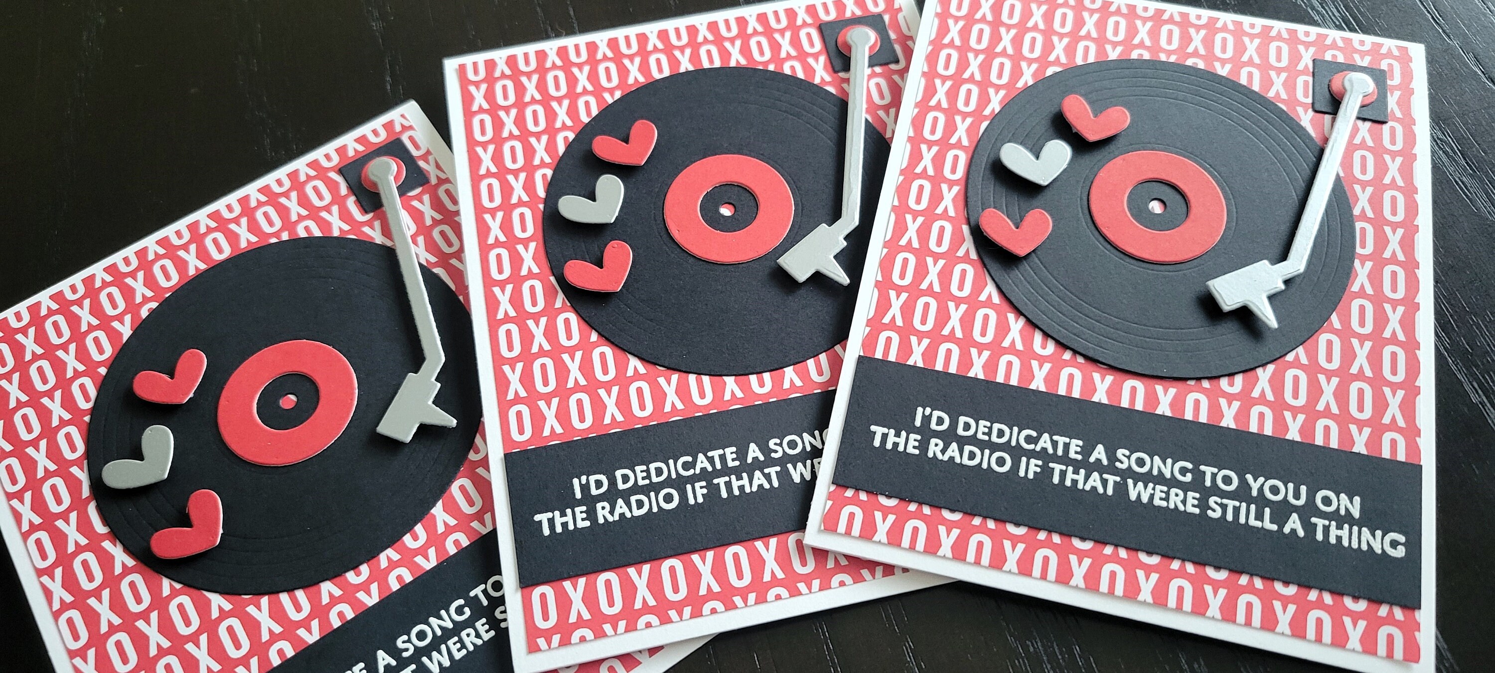 Retro Vinyl Record Anniversary Card, Valentine Card for Music Lover ...