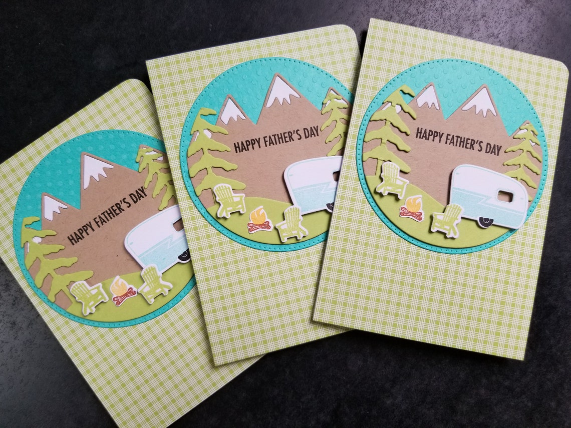 Father's Day Card for the Camper Camping Life Dad's - Etsy