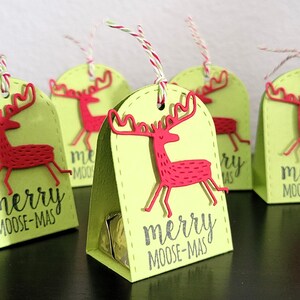 Christmas Party Favors Set of 10, Holiday Treat Boxes, Hershey Nugget ...