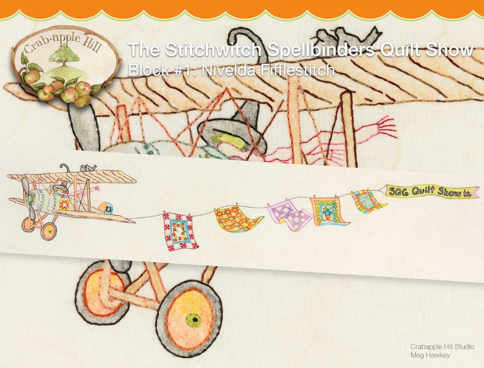 The Stitchwitch Spellbinders Quilt Show Block 1: Nivelda | Etsy