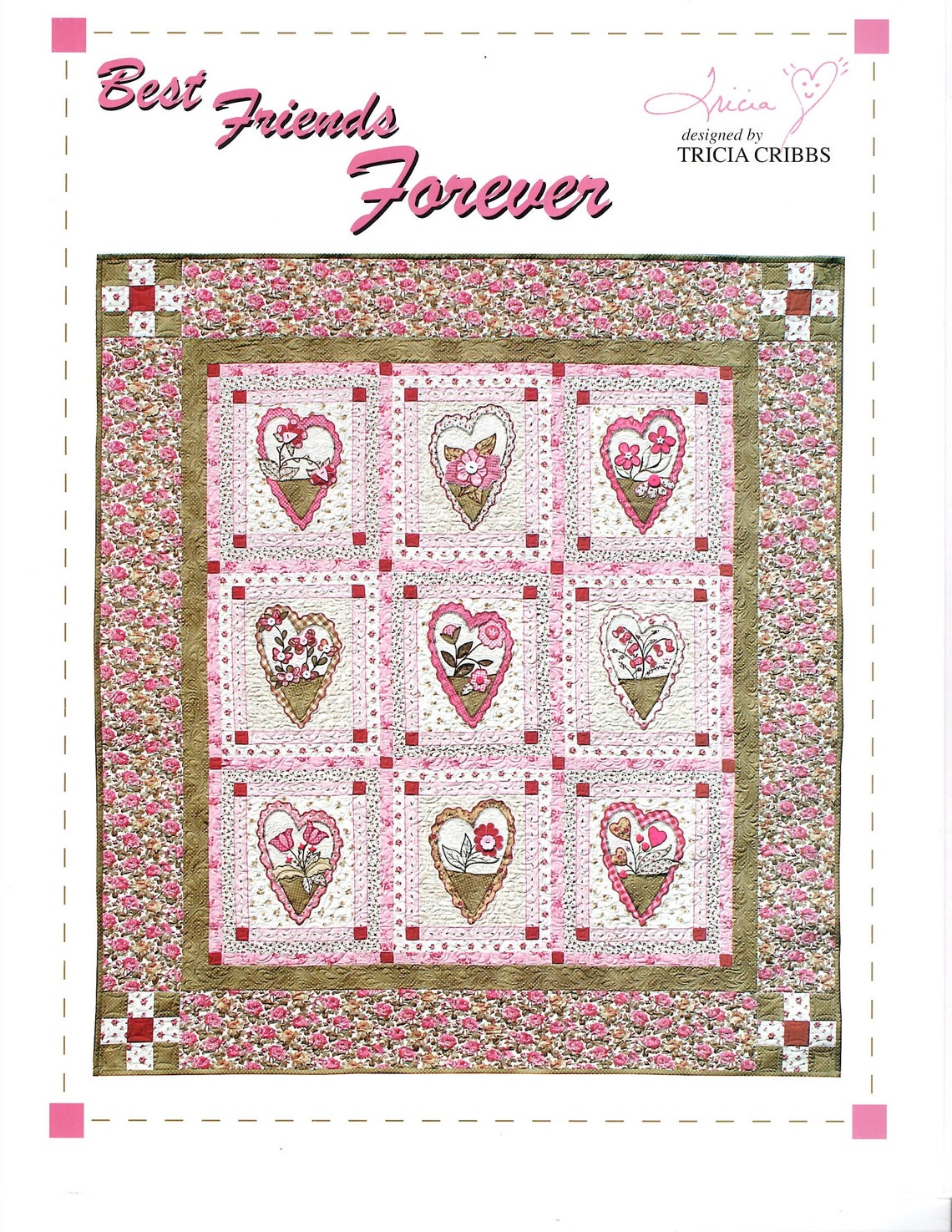 Best Friends Forever Pattern by Tricia Cribbs Friendfolks | Etsy