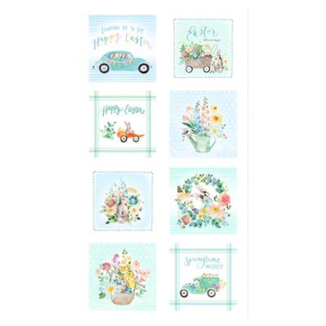 Spring Has Sprung by Heatherlee Chan From Clothworks 100% Cotton Quilt ...