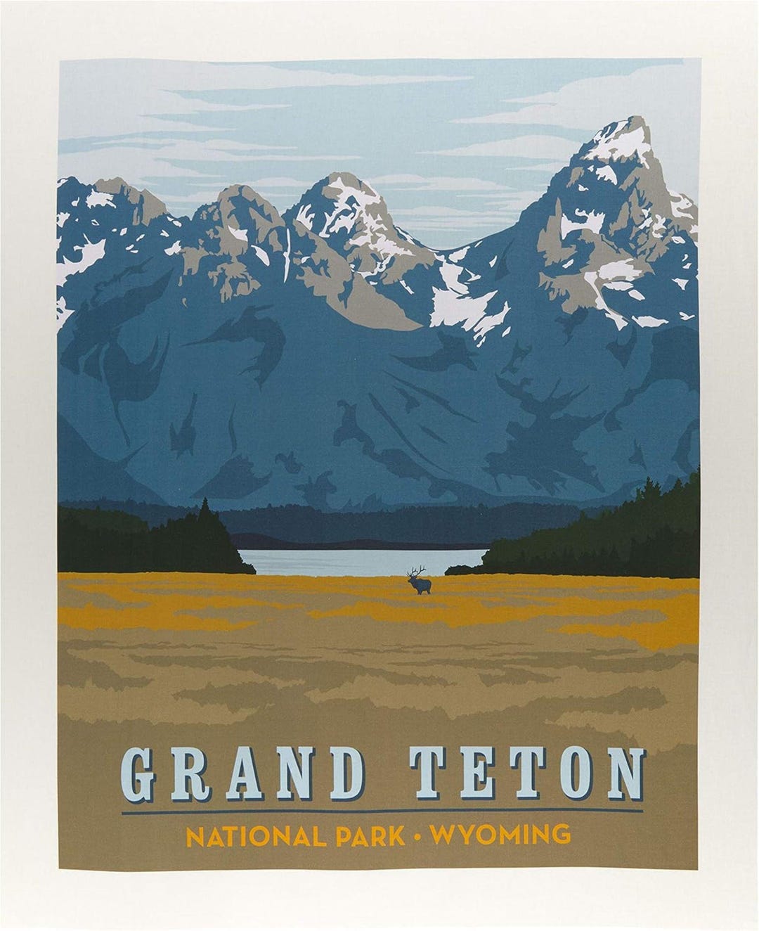 Grand Teton National Park Fabric Panel by Anderson Design Group ...