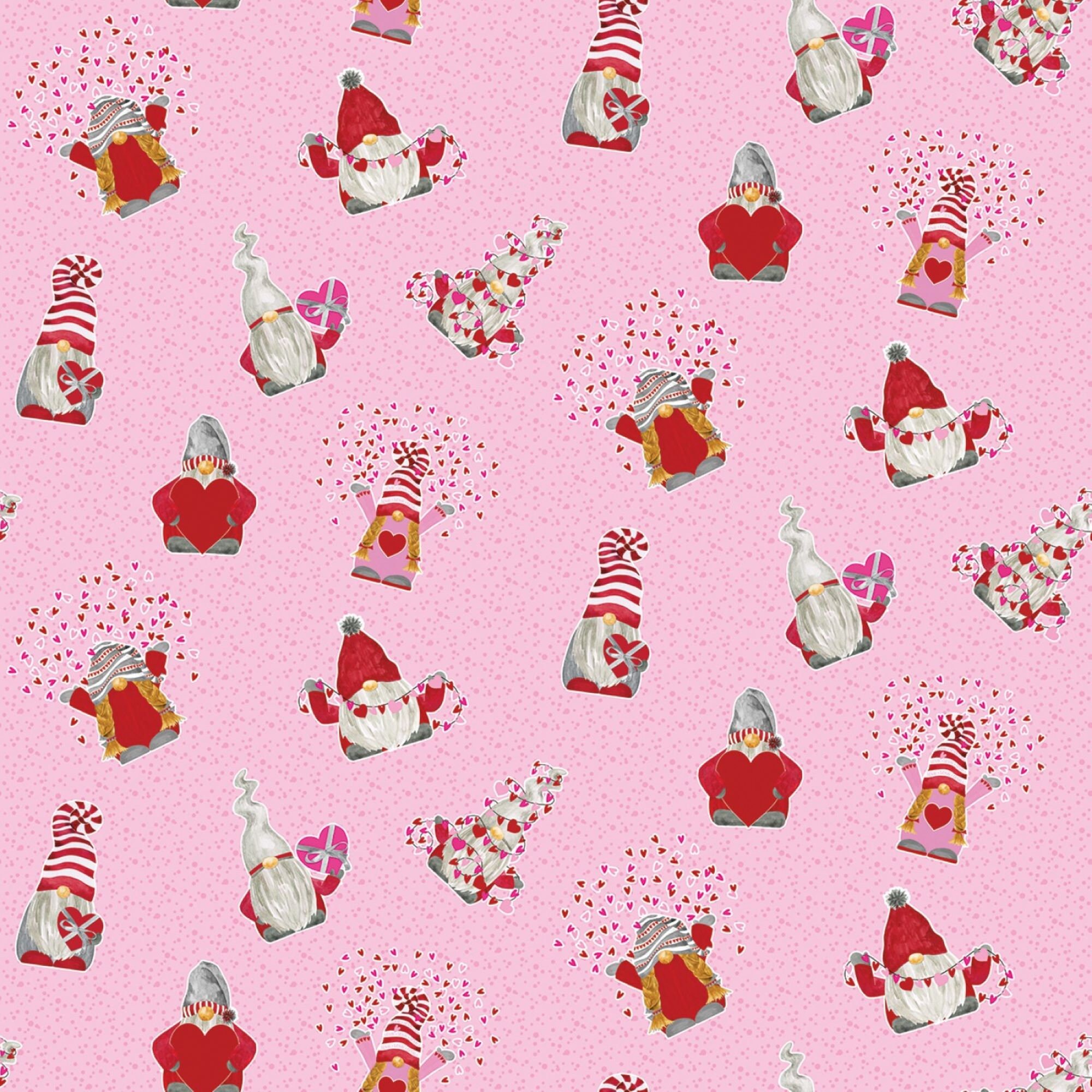 Gnomes in Love Toss by Tara Reed From Riley Blake Designs 100% Cotton ...