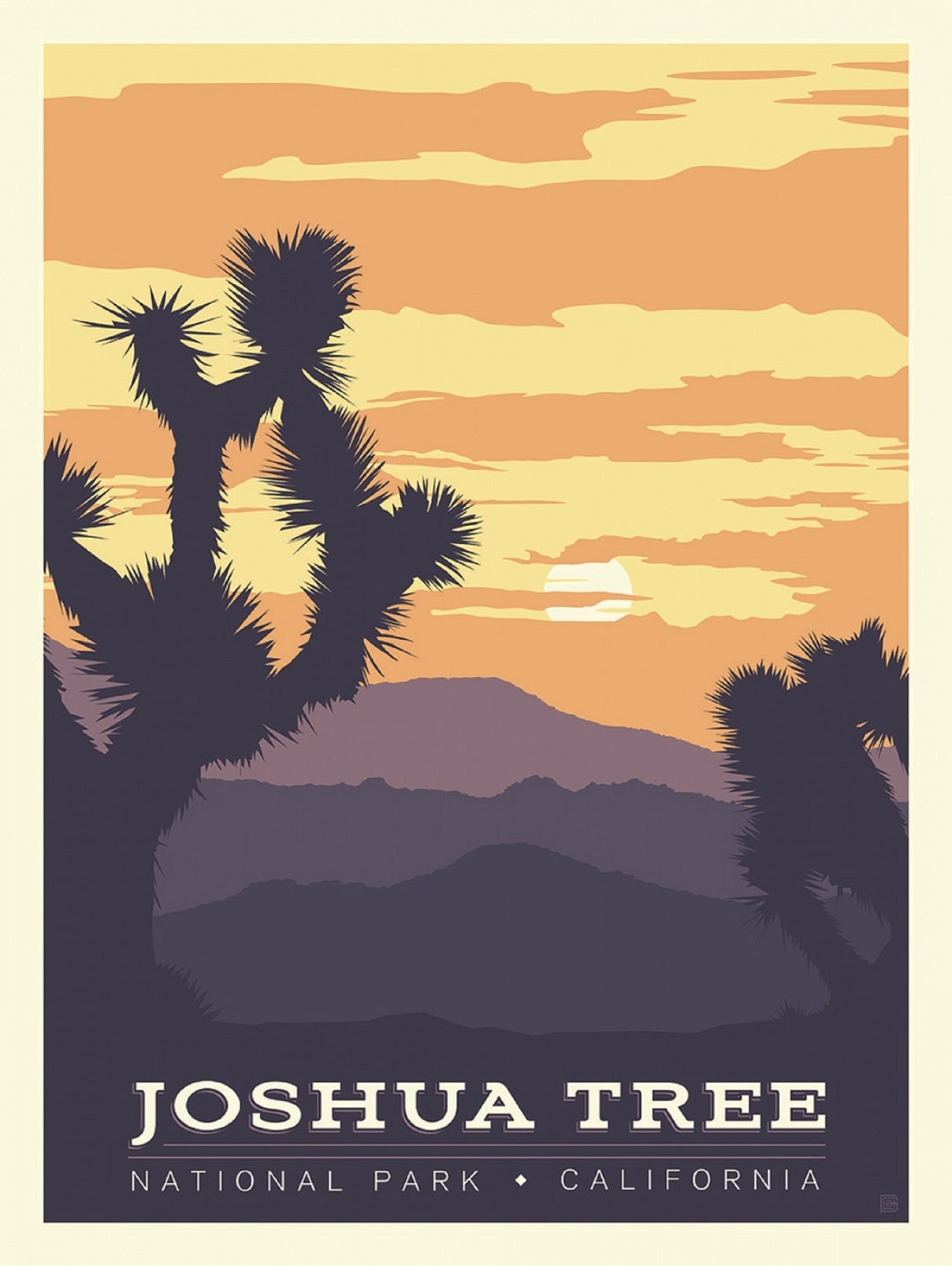 Joshua Tree National Park Fabric Panel von Anderson Design Group ...