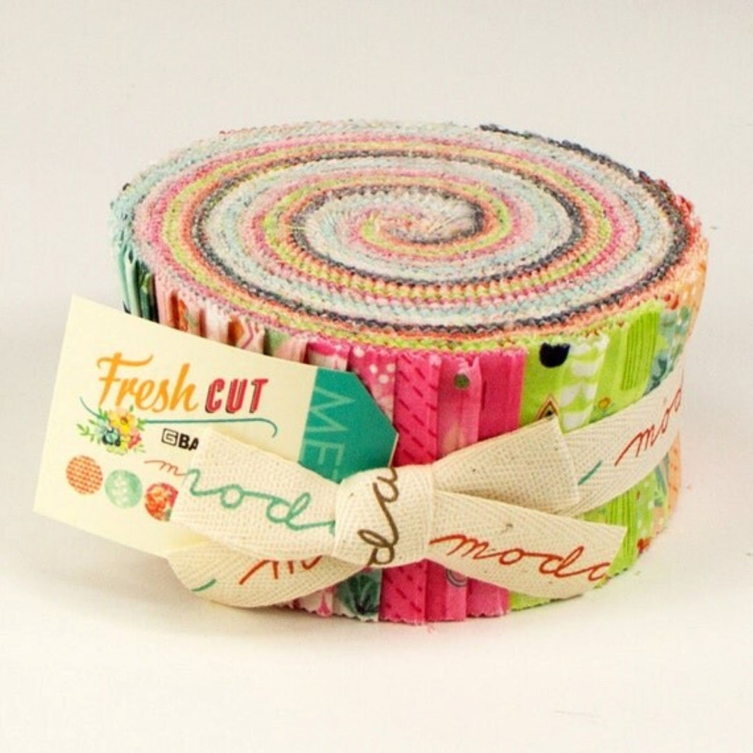 Fresh Cut Basic Grey Jelly Roll by Moda 40 2.5 X 42 Strips Free ...