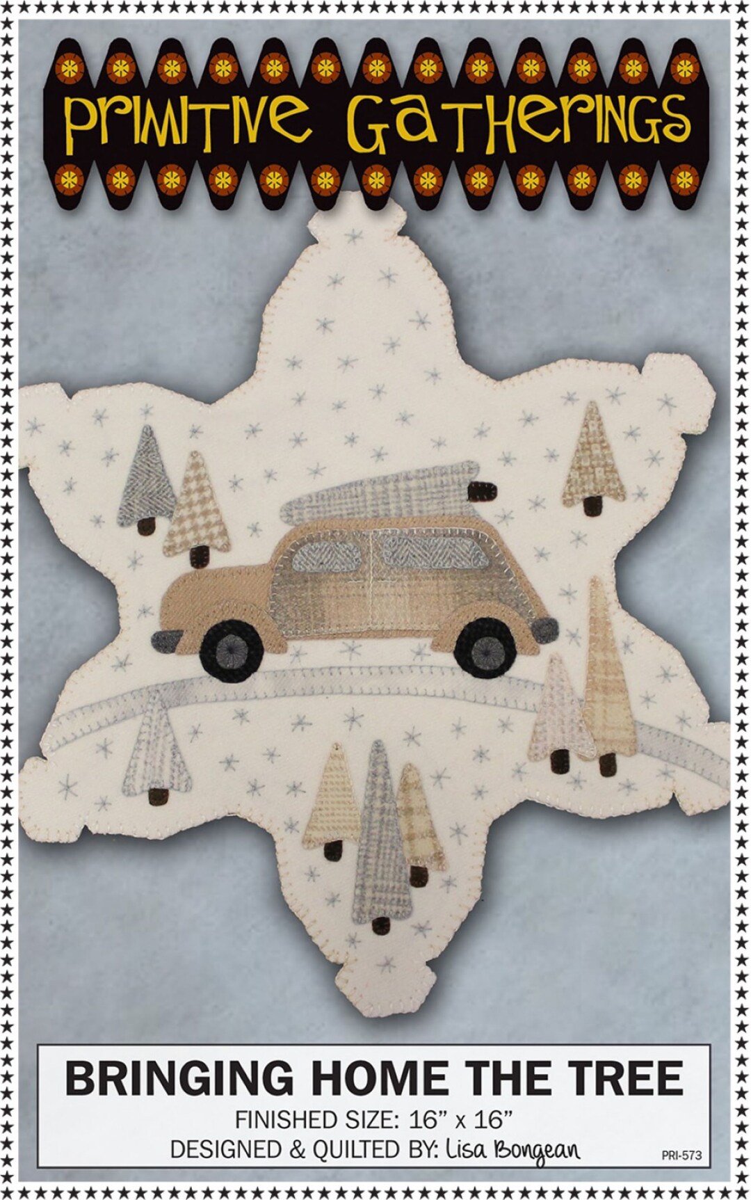 Bringing Home the Tree Quilt Pattern by Lisa Bongean From Primitive ...