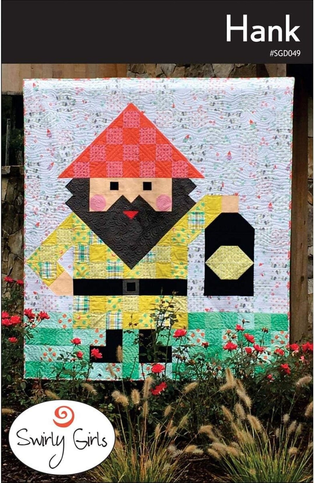 Hank Quilt Pattern by Swirly Girls Designs 64" X 72" SGD049- Free ...