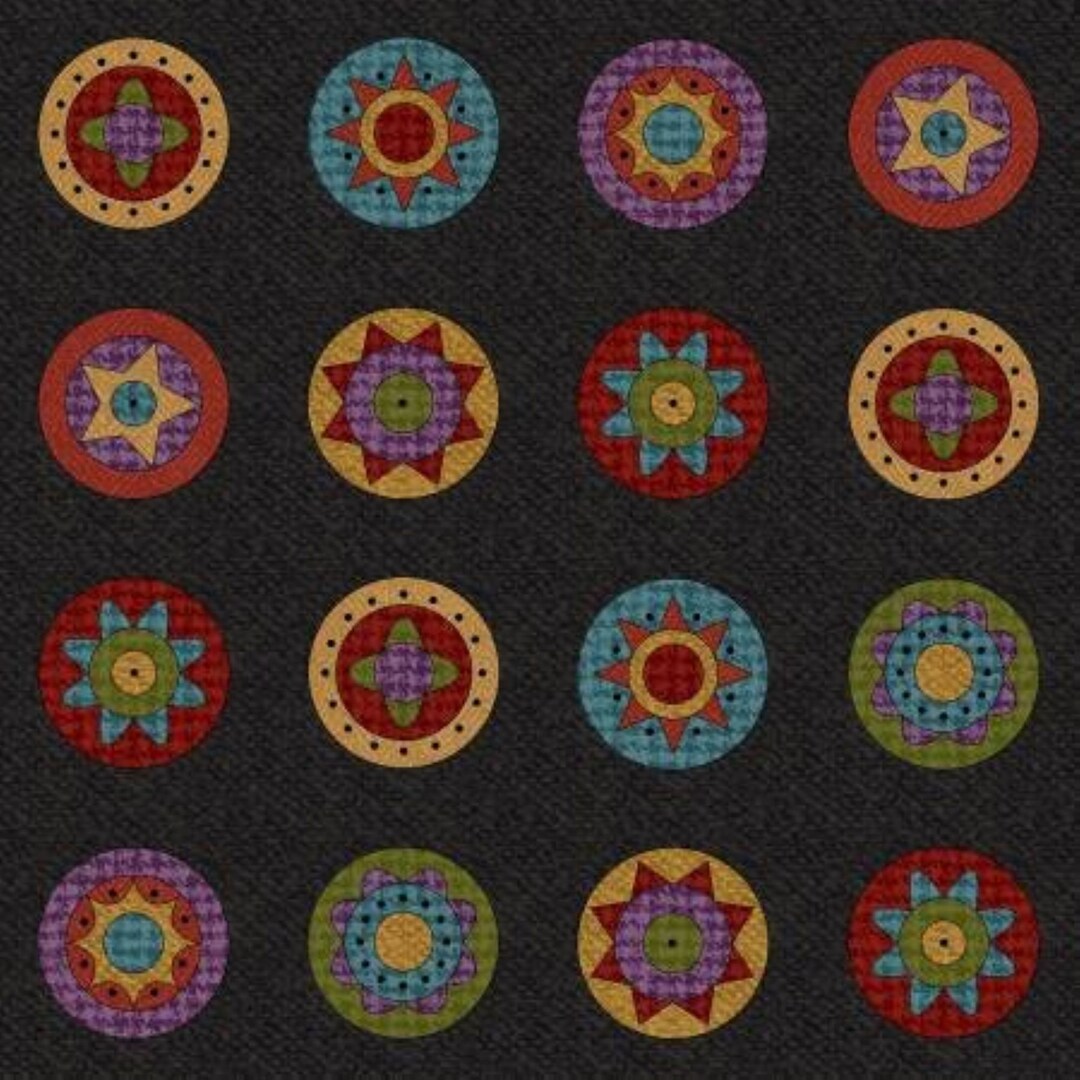 Penny Rug Flannel by Bonnie Sullivan From Maywood Studio MASF - Etsy