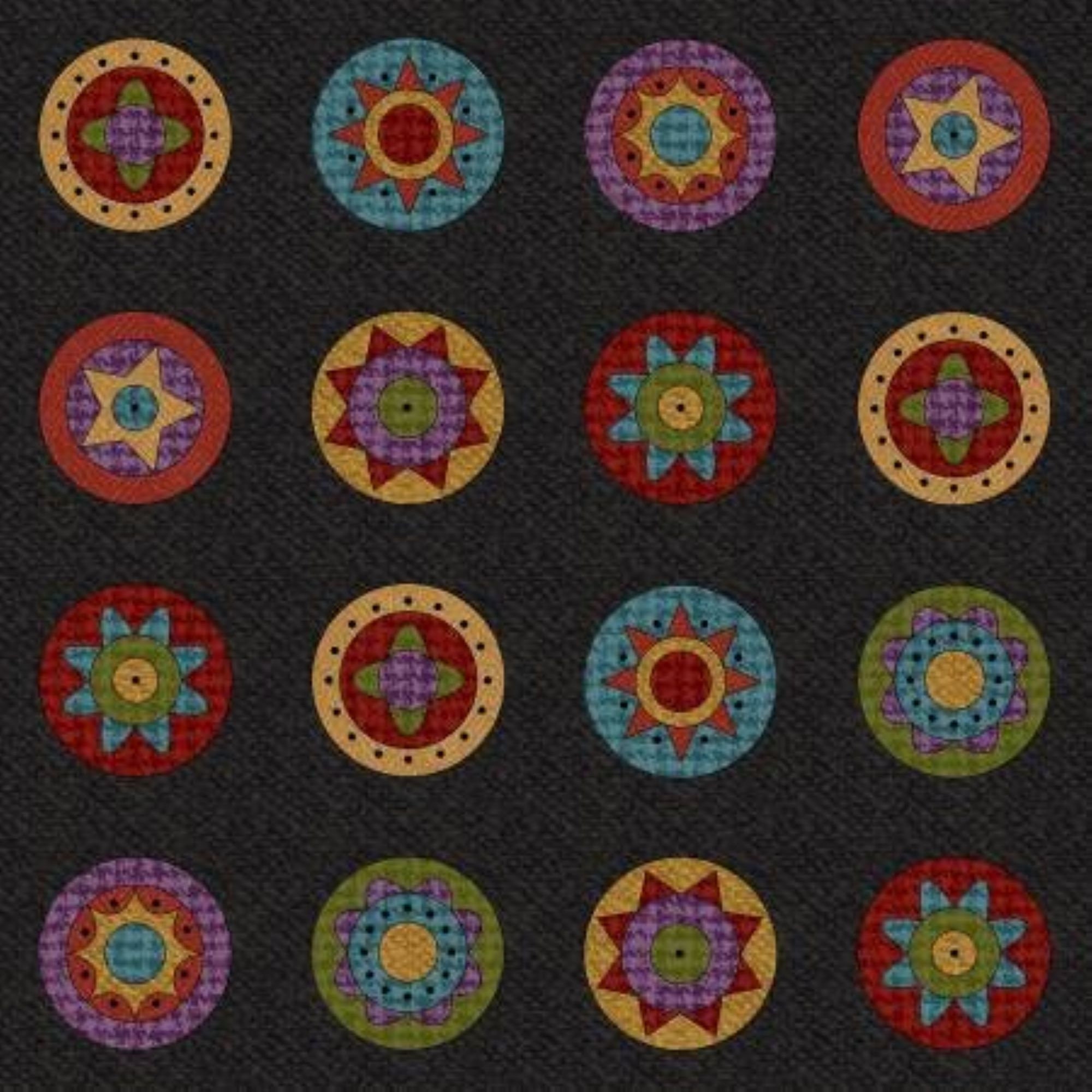 Penny Rug Flannel by Bonnie Sullivan From Maywood Studio MASF - Etsy