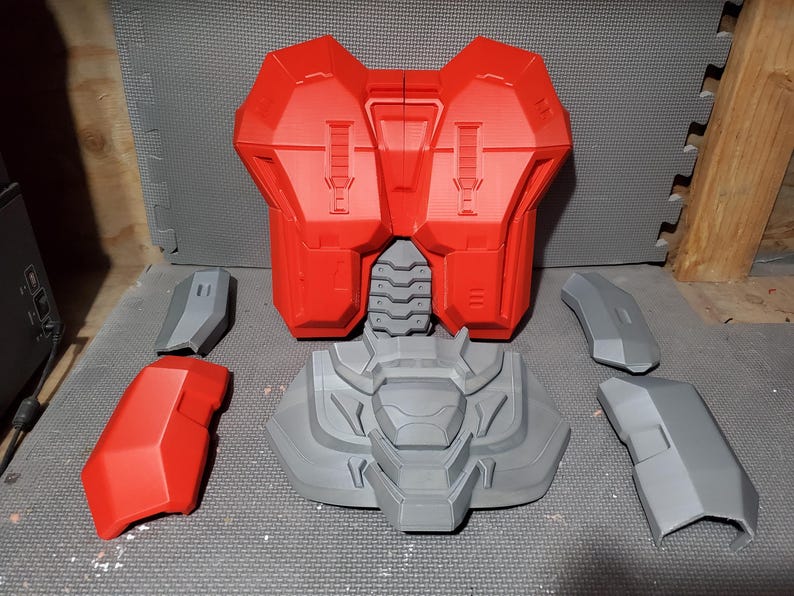 Reach Spartan Armor MK 5B Chest & Back - Etsy