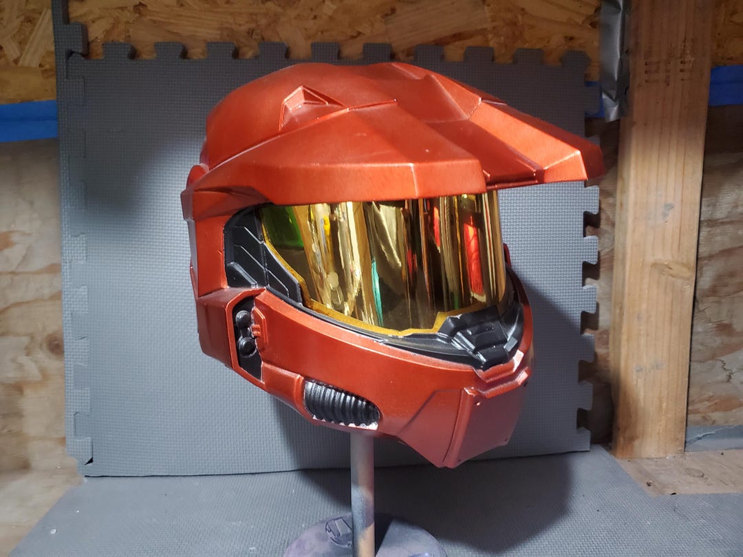 Halo 3 MK6 Helmet Red - Etsy Canada