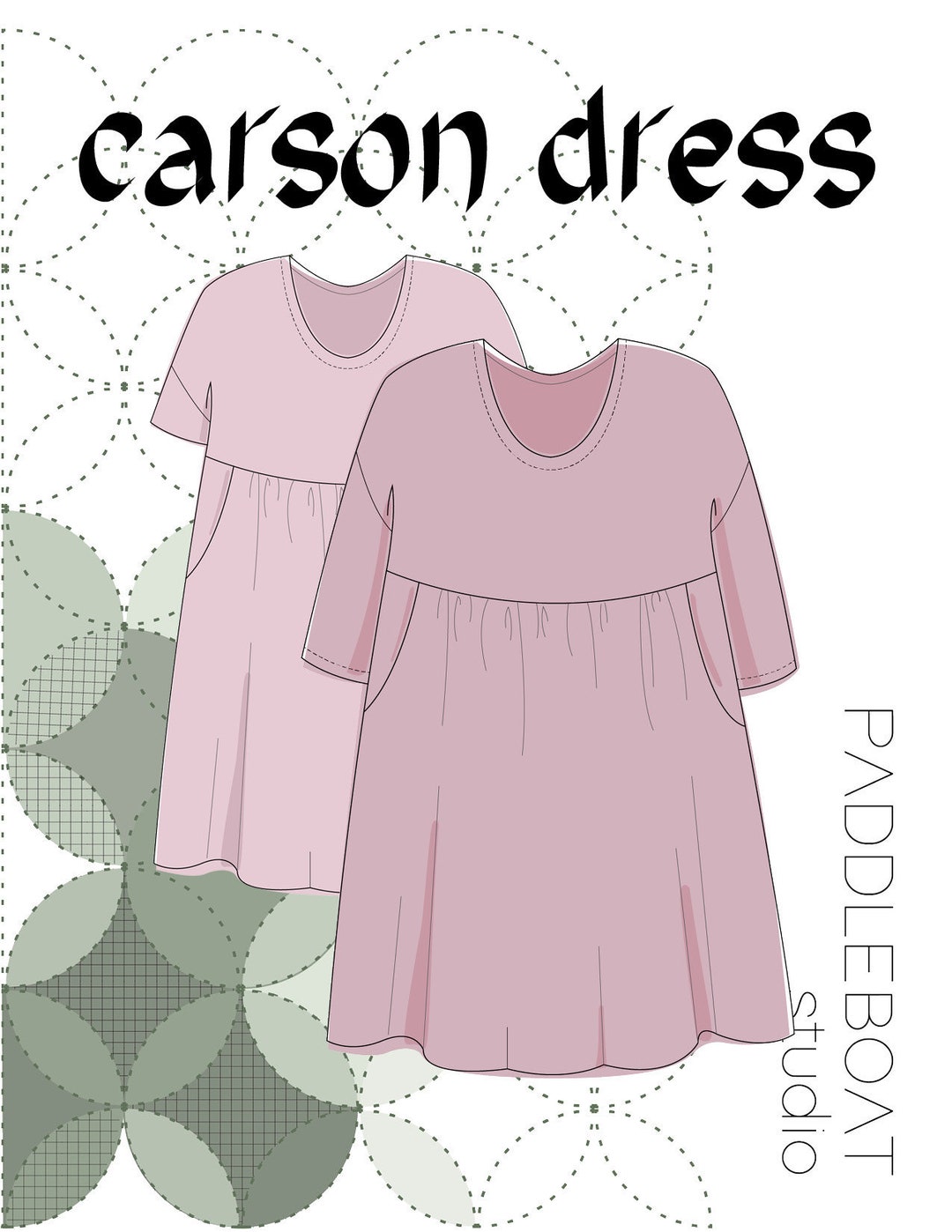 The Carson Dress PDF Pattern Sizes XS-XXL Now Updated - Etsy