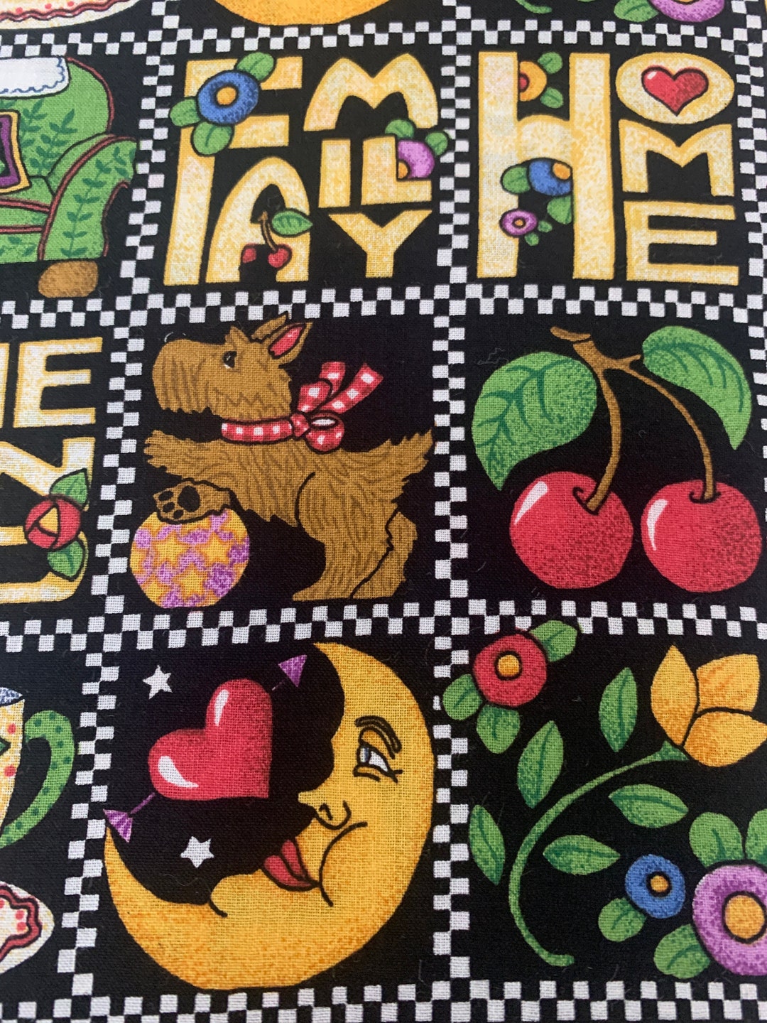 Mary Engelbreit Vintage Fabric, 1 Yard, Printed in the U.S.A. - Etsy