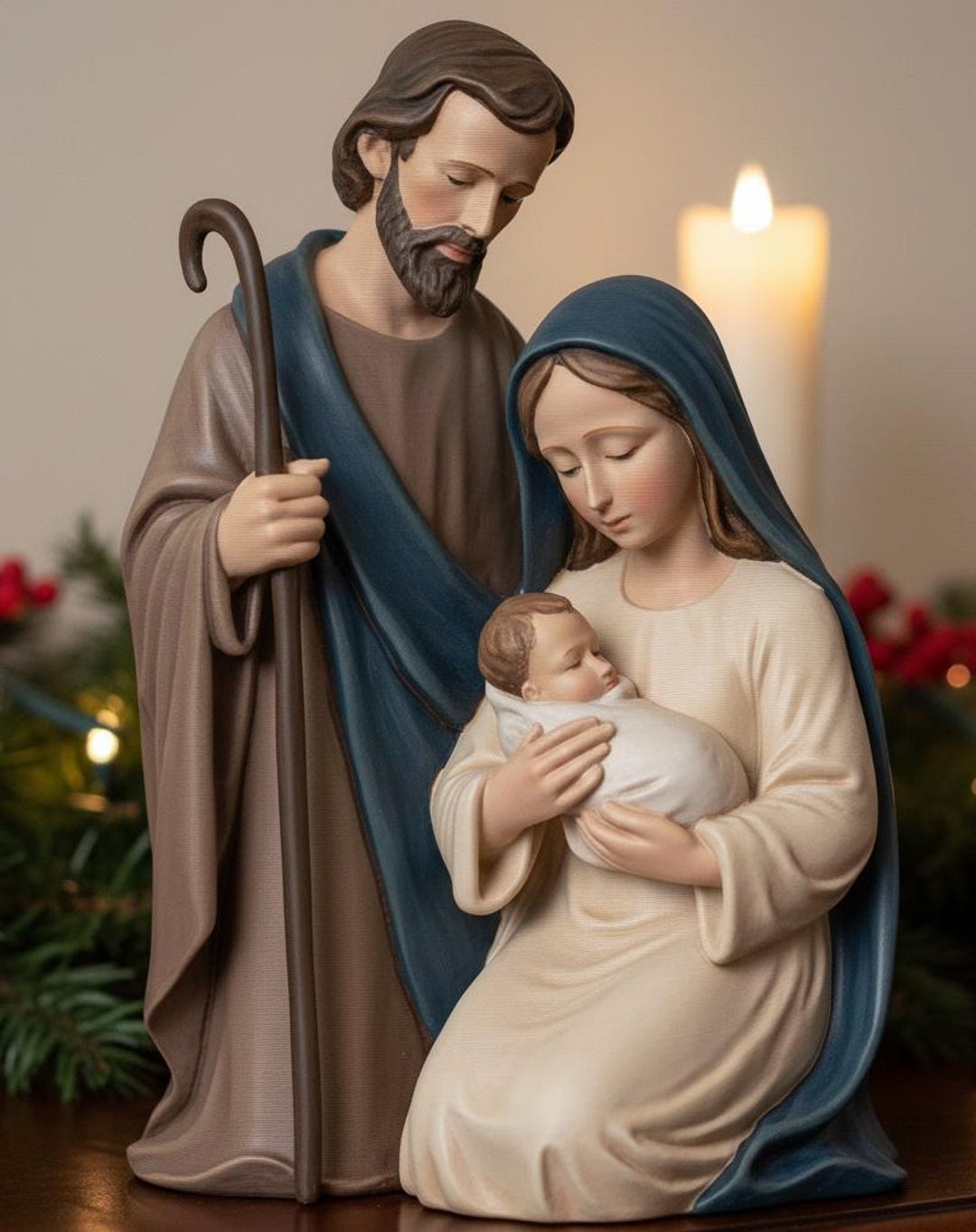Holy Family Nativity Statue (with/ Without Base, Stl File) - Etsy