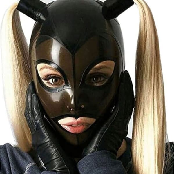 Sexy Black Mask - Etsy