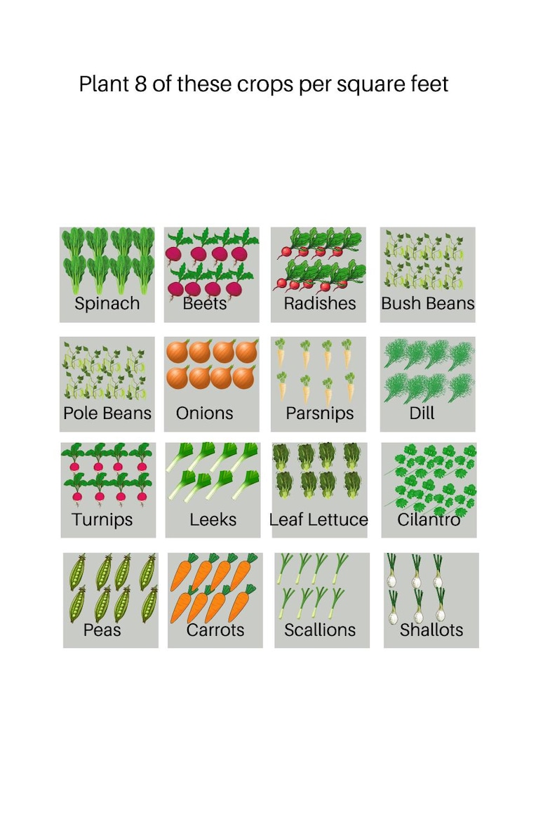 Square Foot Garden Planner Printable | Raised Bed Gardening Layout ...
