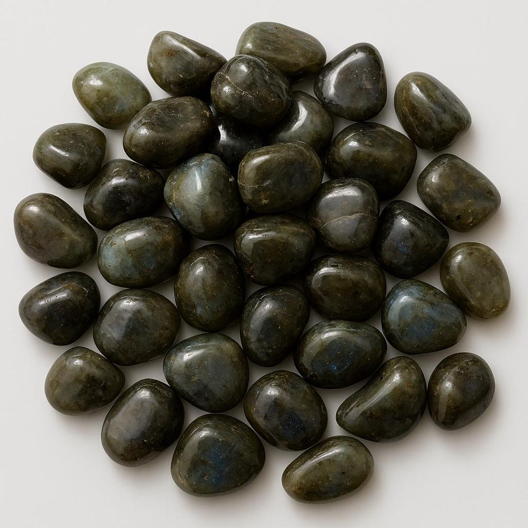 A Grade Labradorite Tumbled Stones – 1 Lb Bulk Lot, Crystal Healing - Etsy