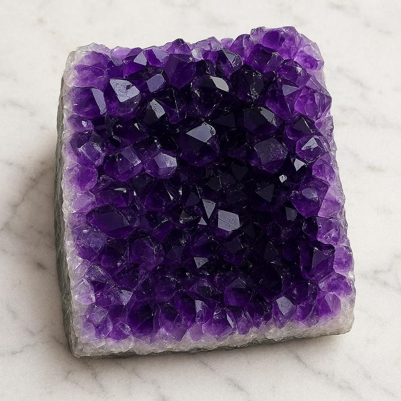 Amethyst Cut Base Cluster Very Large Quartz Geode 1.1–1.8 Lb - Etsy