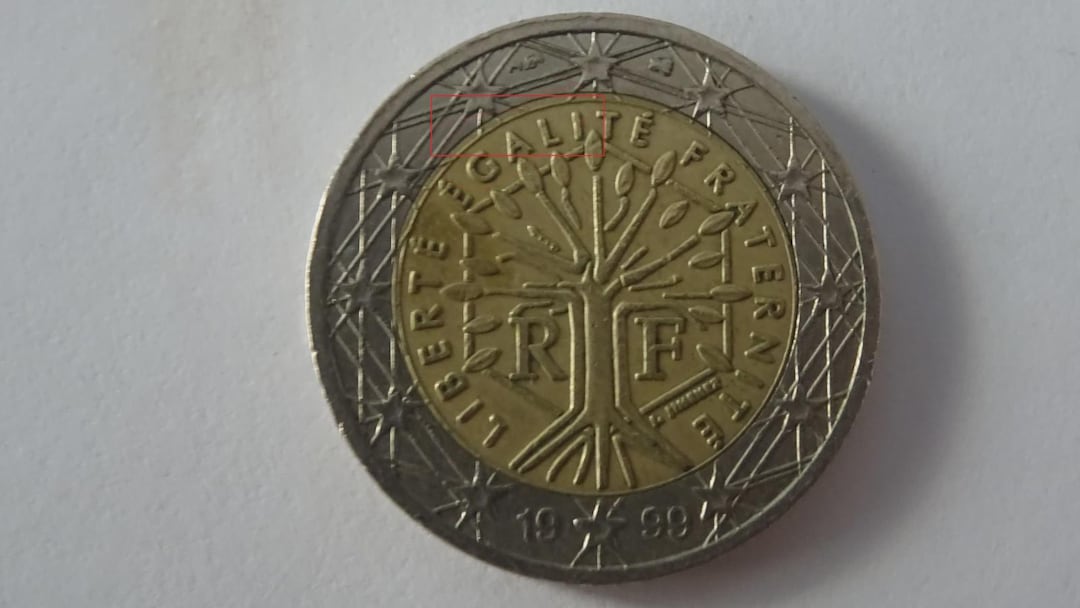Extremely Rare-france 2 Euro Coin 1999 – Liberty Tree – RF –minting ...