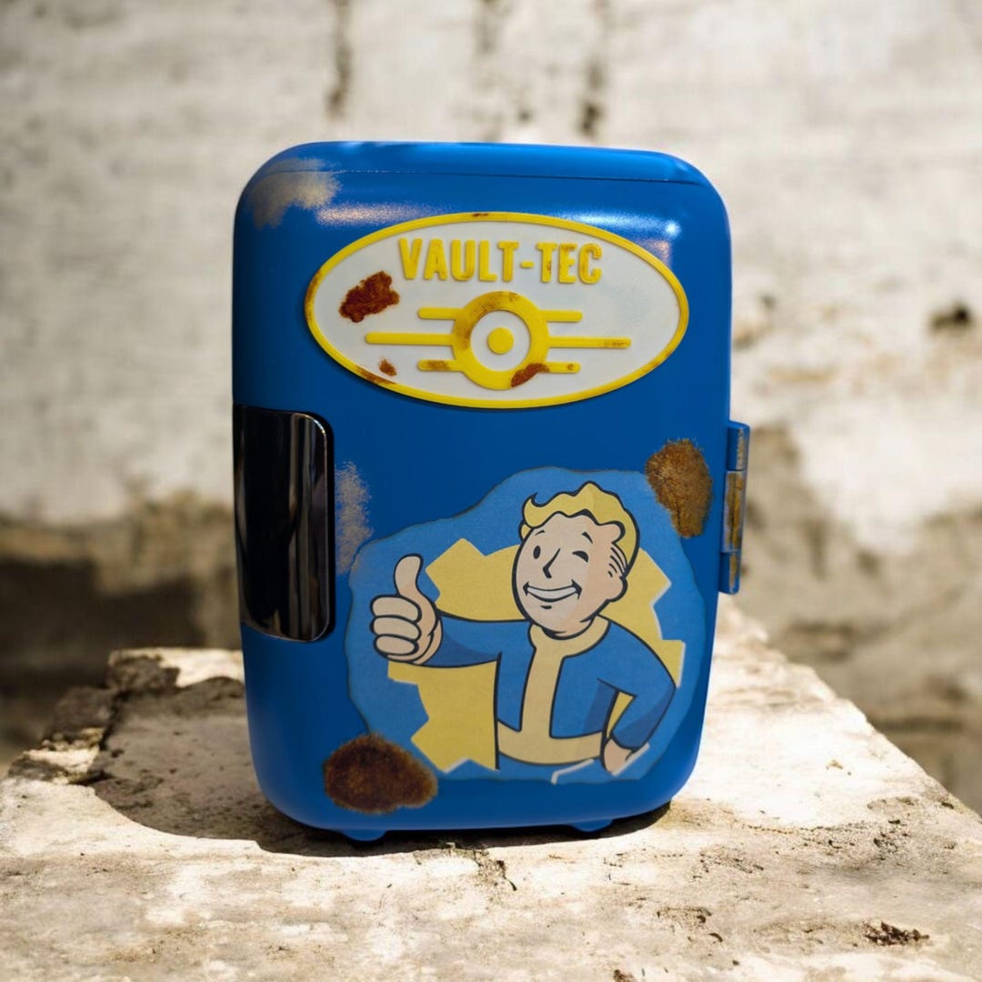 Nuka Cola Vault Tec Gaming Room Mini Fridge - Etsy