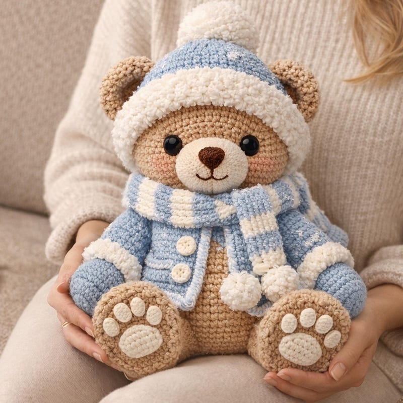 Handmade Bear Animal - Etsy UK