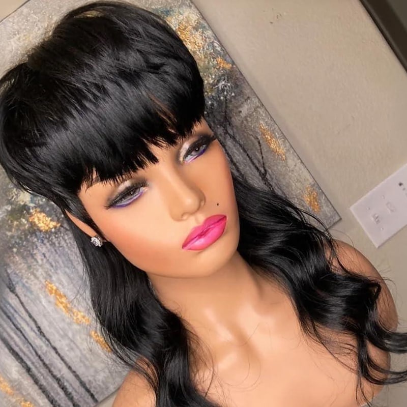Mullet Wig - Etsy