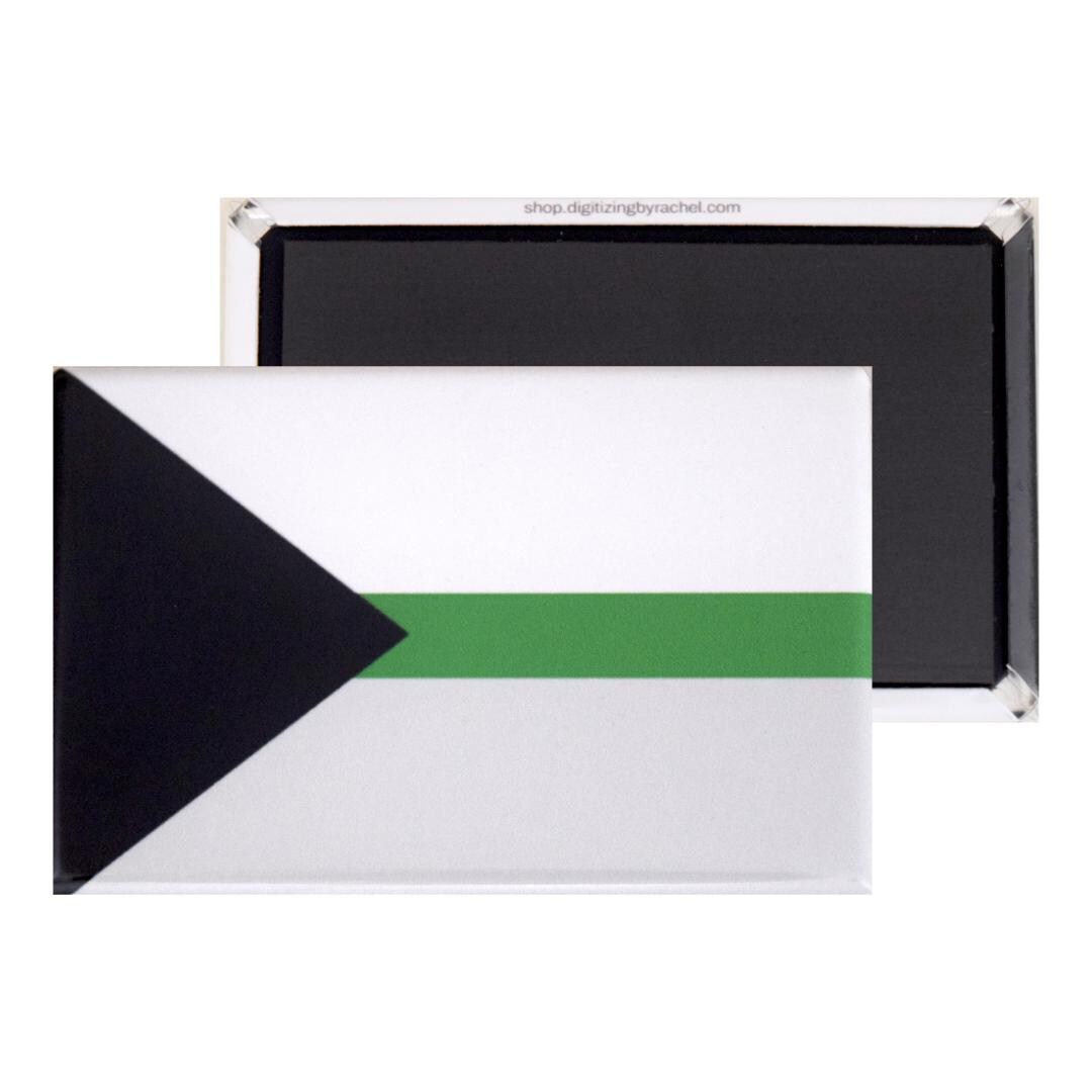 Demiromantic Pride Flag Magnet – LGBTQ+ Pride Gift, Handmade Fridge ...