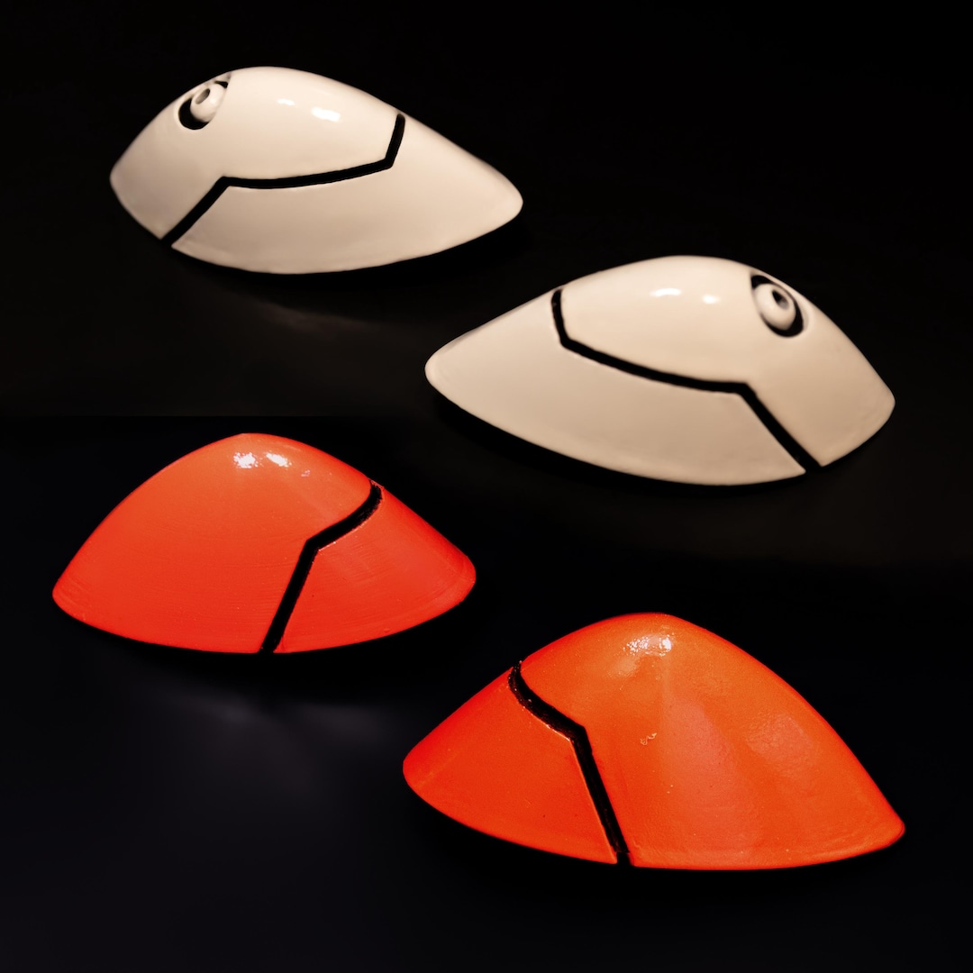 Asuka Langley & Rei Ayanami Hair Clip Interface Headset | Evangelion ...