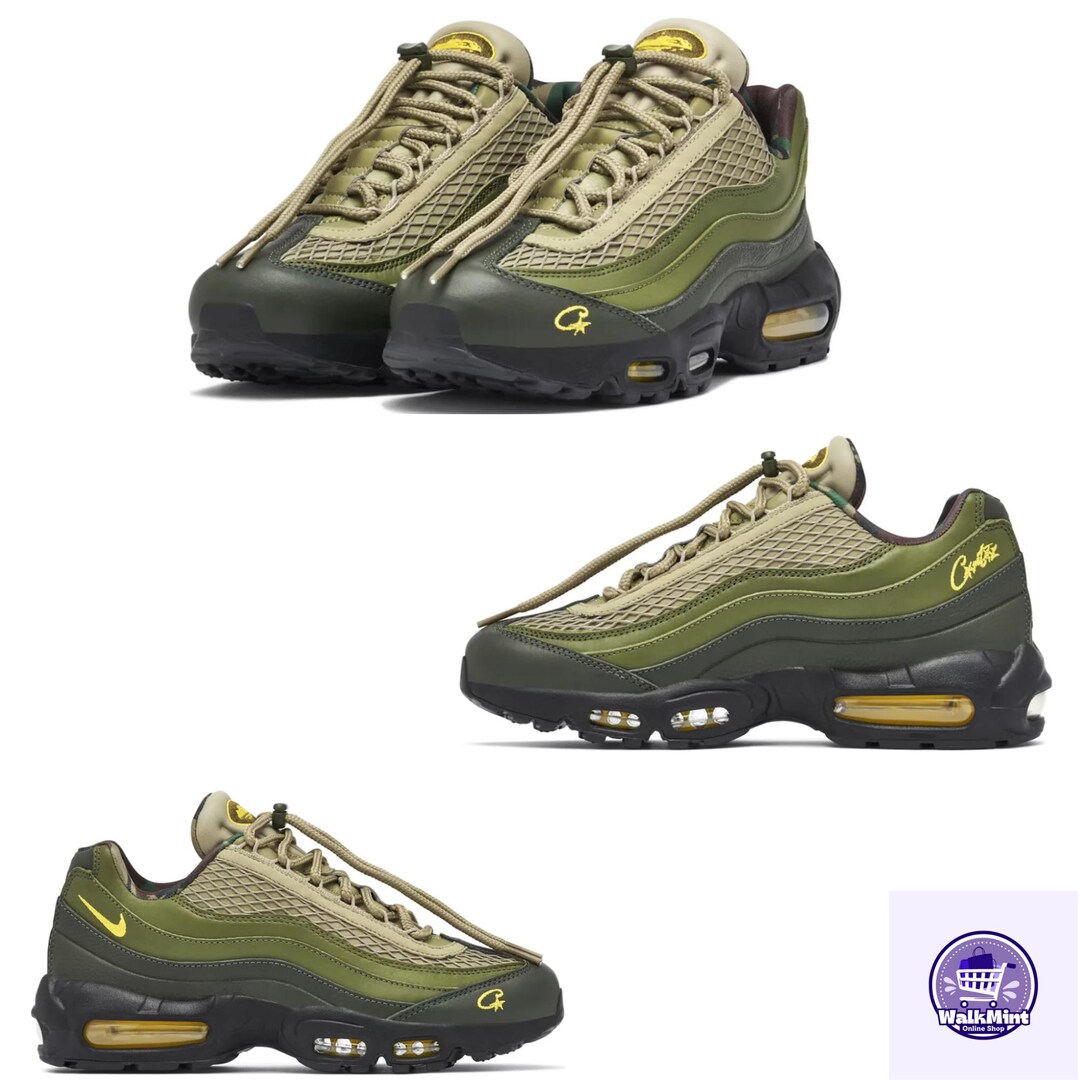 Max 95s Aegean Storm Gutta Green – Classic Running Shoes Men’s Corteiz ...