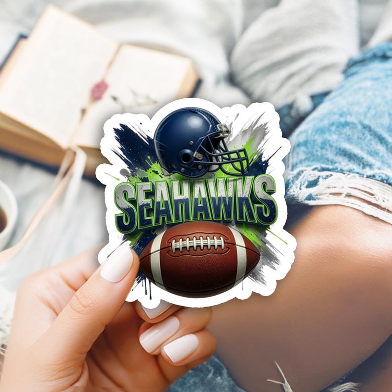 Seahawks Football Sublimation Clipart Transparent PNG: Use for T-shirt ...
