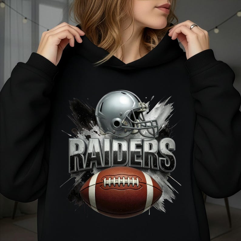 Raiders Football Sublimation Clipart Transparent PNG: Use for T-shirt ...