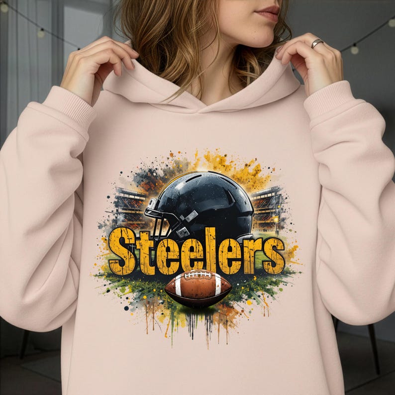 Steelers Football Sublimation Clipart Transparent PNG: Use for T-shirt ...