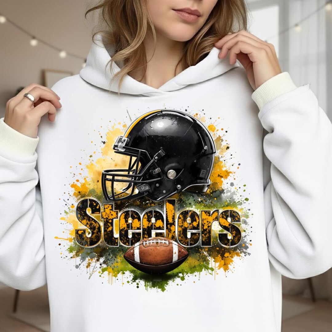 Steelers Football Sublimation Clipart Transparent PNG: Use for T-shirt ...