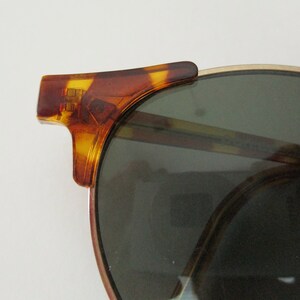 Wire Rim Sunglasses - Tortoise Shell, Gold, Glasses, Pan Oceanic, Made ...