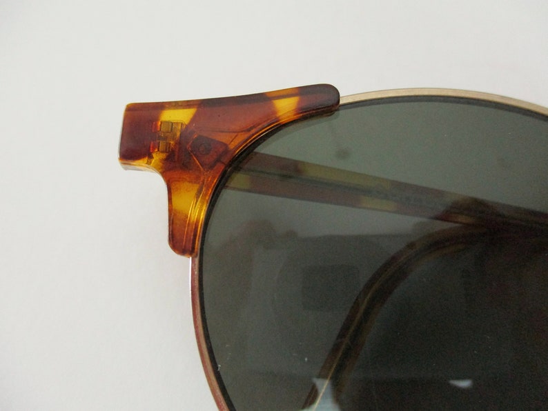 Wire Rim Sunglasses - Tortoise Shell, Gold, Glasses, Pan Oceanic, Made ...