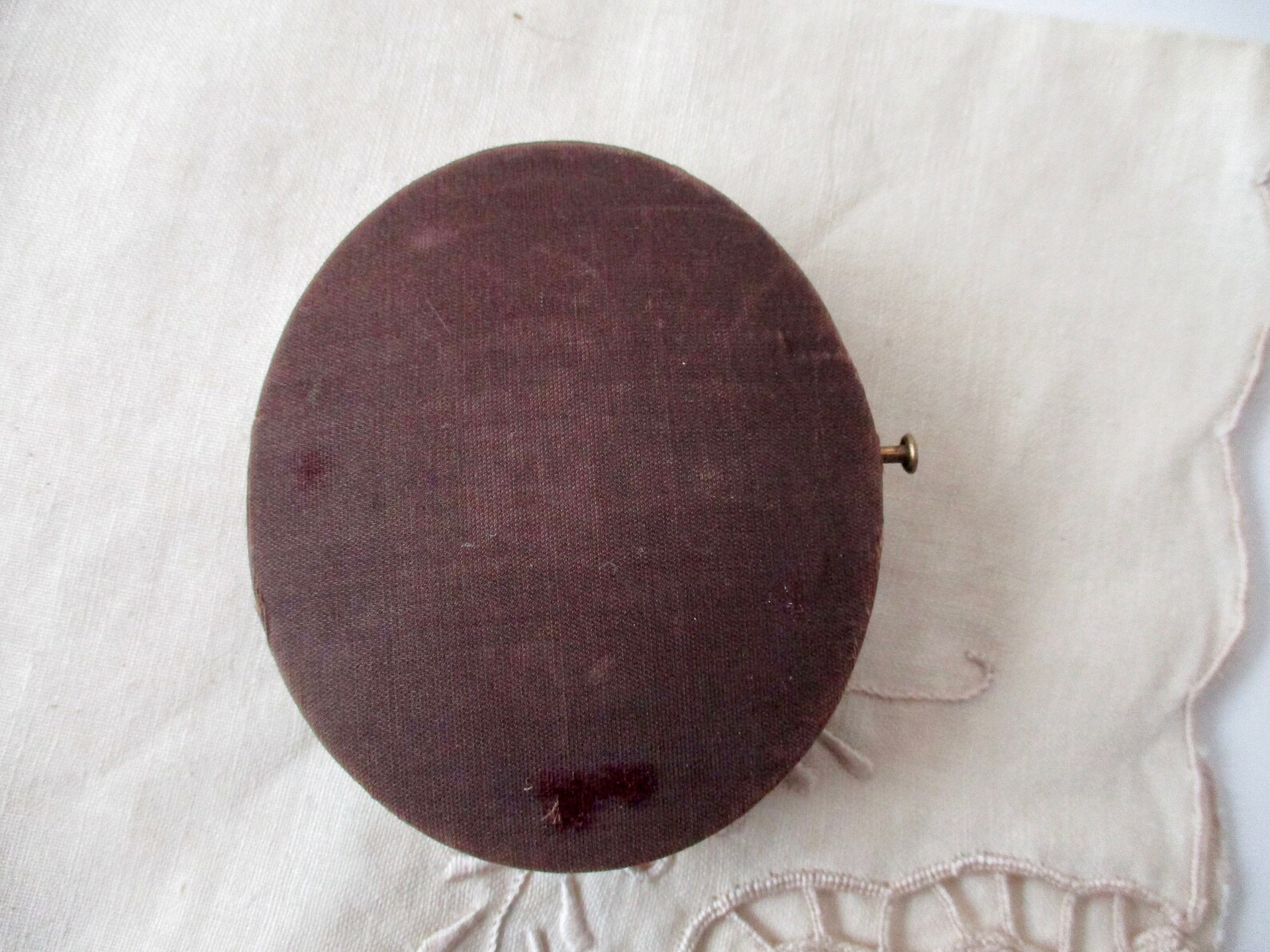Antique Tintype Photo in Oval Frame With Glass - 1800s, 1900s, Woman ...