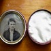 Antique Tintype Photo in Oval Frame With Glass - 1800s, 1900s, Woman ...