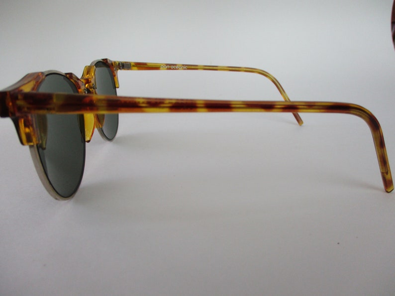Wire Rim Sunglasses - Tortoise Shell, Gold, Glasses, Pan Oceanic, Made ...