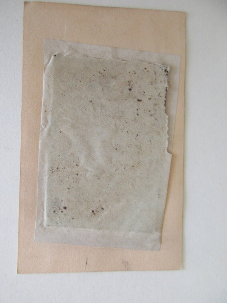 Antique Tintype With Paper Frame Young Man | Etsy