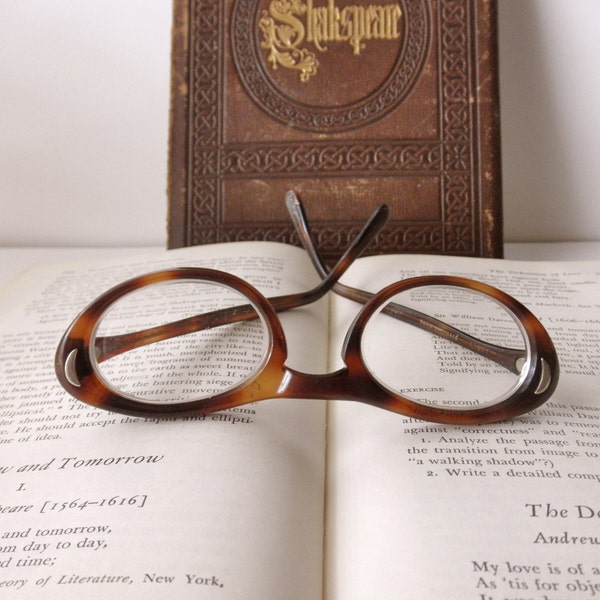 Genuine Tortoise Shell Glasses - Etsy